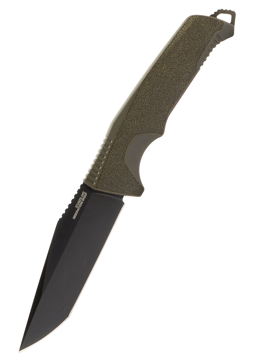 Sog Trident Fx, Od Green, Borde Recto, Cuchillo Fijo